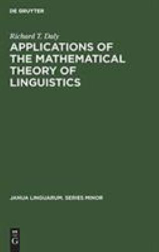 Janua Linguarum. Series Minor Ser.: Applications of the Mathematical ...