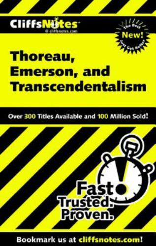Thoreau, Emerson, and Transcendentalism by Cliffs Notes Staff and ...
