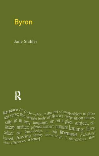 Byron by Jane Stabler (2017, Hardcover) for sale online | eBay
