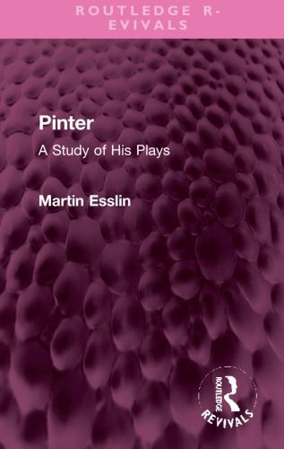 Pinter : A Study of His Plays by Martin Esslin (2022, Hardcover) for ...