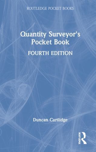 Routledge Pocket Bks.: Quantity Surveyor's Pocket Book by Duncan ...