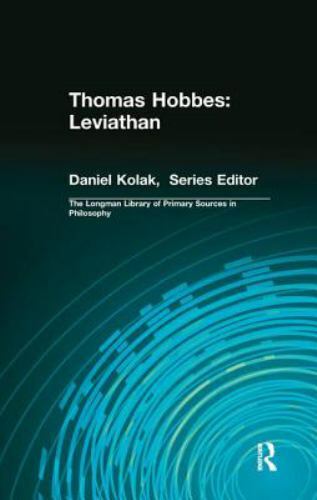 Thomas Hobbes: Leviathan (Longman Library of Primary Sources in ...