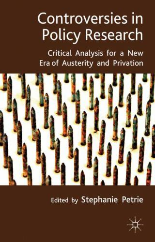 Controversies in Policy Research : Critical Analysis for a New Era of ...
