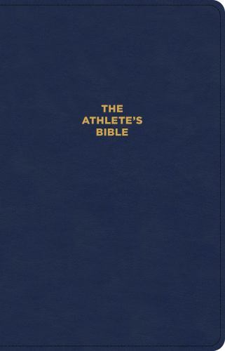 CSB Athlete's Bible, Navy LeatherTouch : Devotional Bible for Athletes ...
