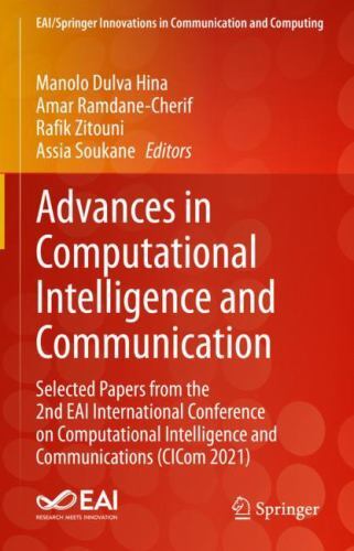 Eai/Springer Innovations in Communication and Computing Ser.: Advances ...