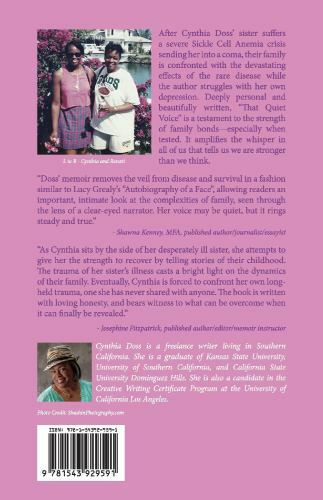 That Quiet Voice: a Memoir of Hope by Cynthia René Doss (2018, Trade ...