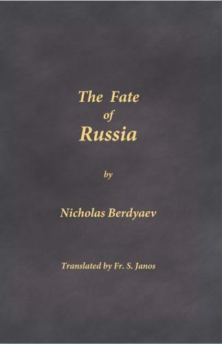 Fate of Russia by Nicholas Berdyaev (2016, Hardcover) for sale online ...