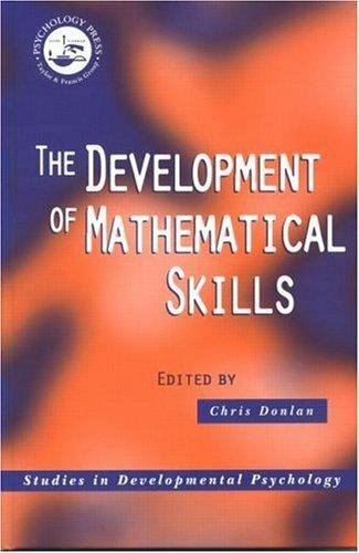 Studies in Developmental Psychology Ser.: Development of Mathematical ...
