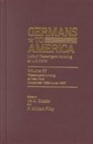 Germans to America Ser.: Germans to America, November 1, 1895 - June 17 ...