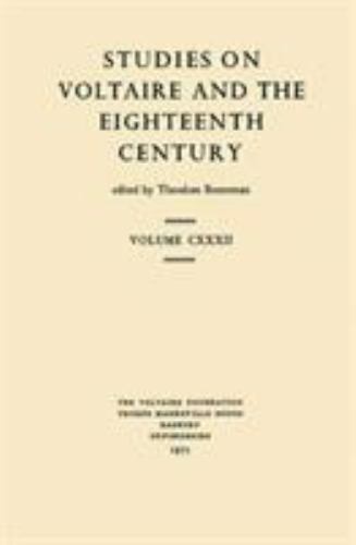 Oxford University Studies in the Enlightenment Ser.: Miscellany/Mélanges by Theodore Besterman ...