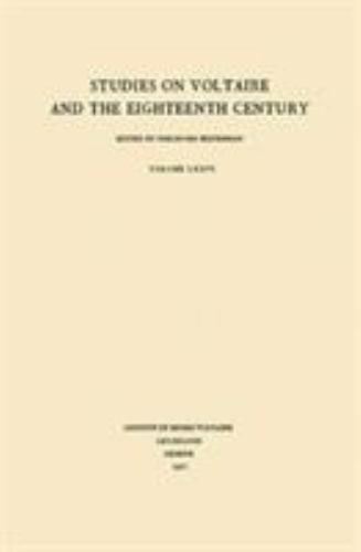 Oxford University Studies in the Enlightenment Ser.: Miscellany/Mélanges by Theodore Besterman ...