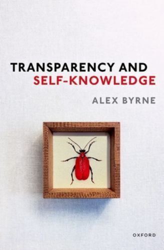 Transparency and Self-Knowledge by Alex Byrne (2022, Trade Paperback ...