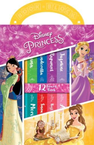 Disney Princess: 12 Board Books by PI Kids (2009, Children's Board ...