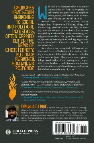 Who Will Be a Witness : Igniting Activism for God's Justice, Love, and ...