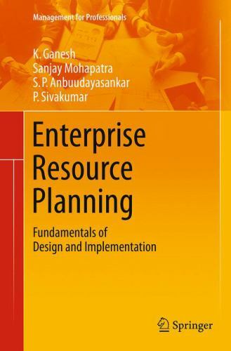 Management for Professionals Ser.: Enterprise Resource Planning ...