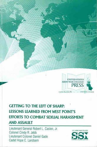 Getting to the Left of SHARP : Lessons Learned from West Point's ...