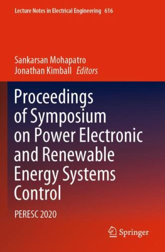 Proceedings of Symposium on Power Electronic and Renewable Energy ...