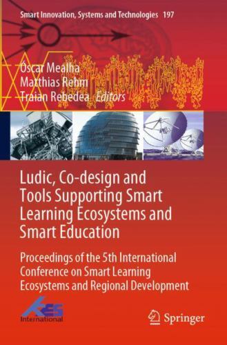 Smart Innovation, Systems and Technologies Ser.: Ludic, Co-Design and ...