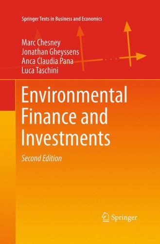 Environmental Finance and Investments by Jonathan Gheyssens, Marc ...