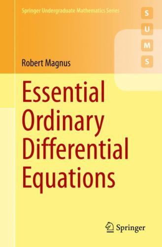 Springer Undergraduate Mathematics Ser.: Essential Ordinary ...