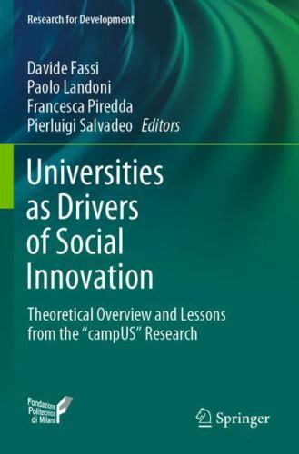 Universities As Drivers of Social Innovation : Theoretical Overview and Lessons from the CampUS ...