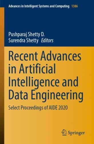 Advances in Intelligent Systems and Computing Ser.: Recent Advances in Artificial Intelligence ...