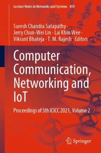 Computer Communication, Networking and IoT : Proceedings of 5th ICICC ...