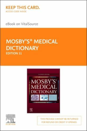 Mosby's Medical Dictionary - Elsevier EBook on VitalSource (Retail ...