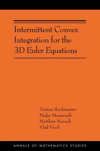 Annals of Mathematics Studies: Intermittent Convex Integration for the ...