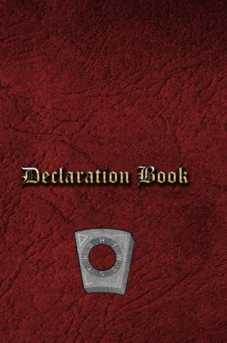 Declaration Book - Mark Mason : Maroon by Steve Foster (2022, Hardcover ...
