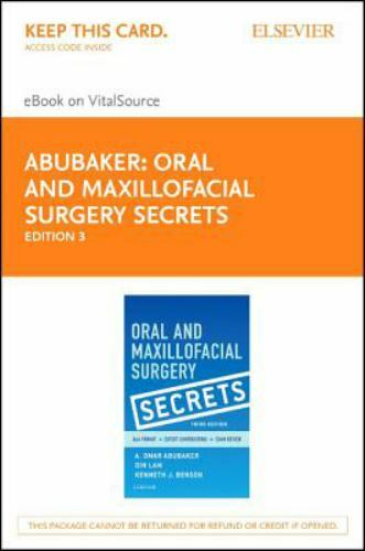 Secrets Ser.: Oral and Maxillofacial Surgery Secrets by Din Lam, Kenneth J. Benson and A. Omar ...