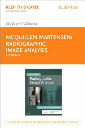 Radiographic Image Analysis Elsevier e-Book on VitalSource (Retail ...