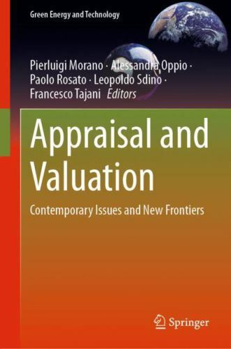 Appraisal and Valuation : Contemporary Issues and New Frontiers by ...