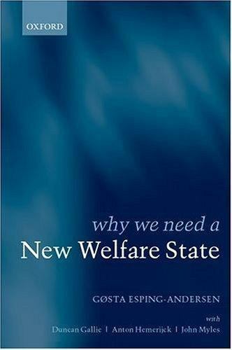 New Welfare Architecture for Europe by Duncan Gallie, Gøsta Esping ...