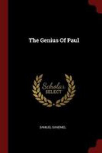 Genius of Paul by Samuel Sandmel (2017, Trade Paperback) for sale ...