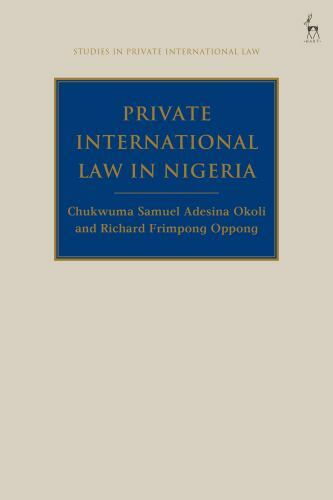 Studies in Private International Law Ser.: Private International Law in ...