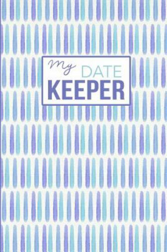 My Date Keeper : Birthday and Anniversary Reminder Book Blue Pattern ...