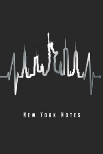 New York Notes : NYC Heartbeat Skyline Notebook NY Journal Diary ...