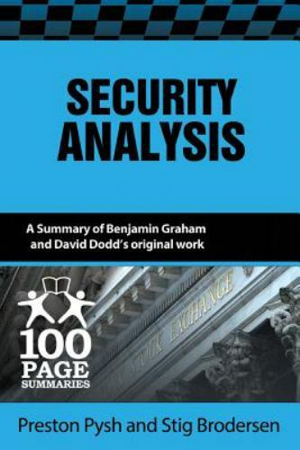 Security Analysis by Stig Brodersen and Preston Pysh (2014, Trade Paperback) for sale online | eBay