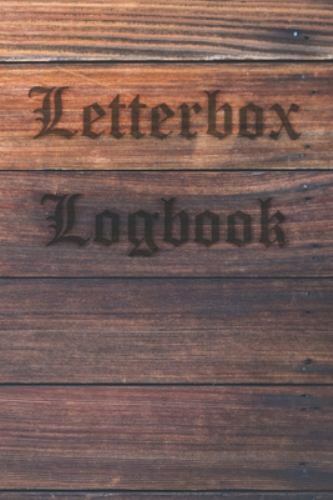 Letterbox Logbook : 6x9 Letterbox Stamp Logbook Gift Idea for ...