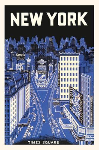 Vintage Journal New York, Times Square by Found Image Press (2022 ...