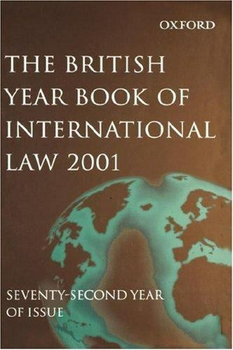 British Yearbook of International Law Ser.: British Year Book of ...