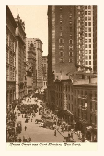 Vintage Journal Broad Street Curb Brokers, New York City by Found Image ...