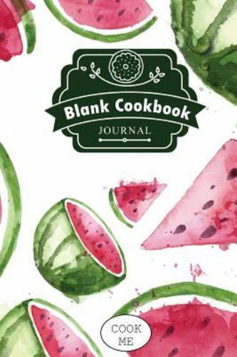 Blank Cookbook Journal : Recipe Journal of My Kitchen, 6 X 9 ,104 Pages ...