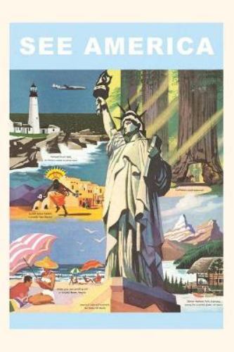 Vintage Journal See America Travel Poster by Found Image Press (2021 ...