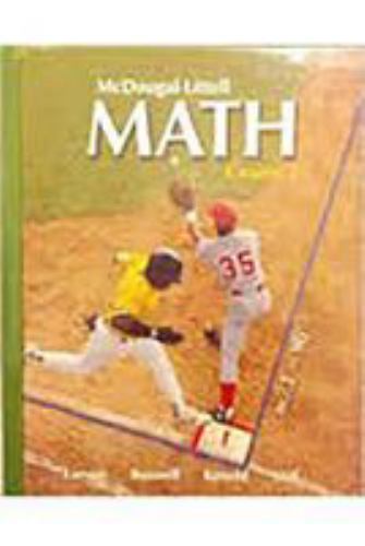 McDougal Littell Middle School Math Illinois : Student Edition Course 3 ...