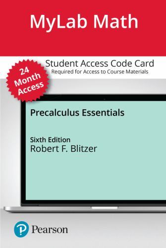 MyLab Math with Pearson EText -- Access Card -- for Precalculus ...