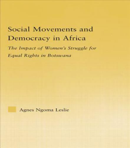 African Studies: Social Movements and Democracy in Africa : The Impact ...