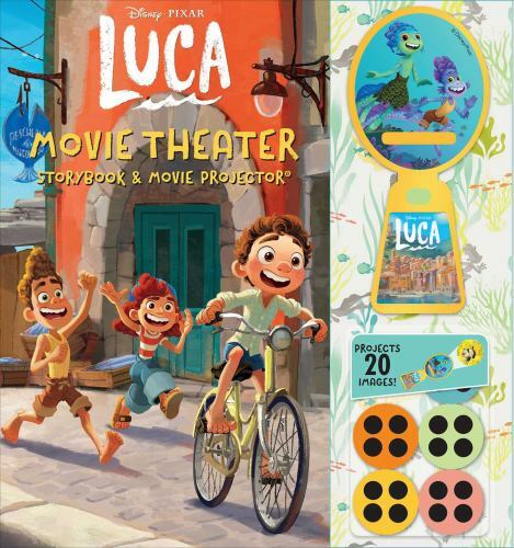 Disney Pixar: Luca Movie Theater Storybook and Movie Projector by ...