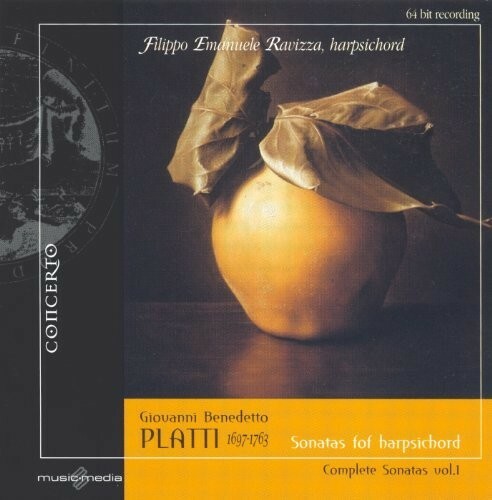 Complete Sonatas for Harpsichord 1 by Filippo Ravizza (CD, 2009) for ...